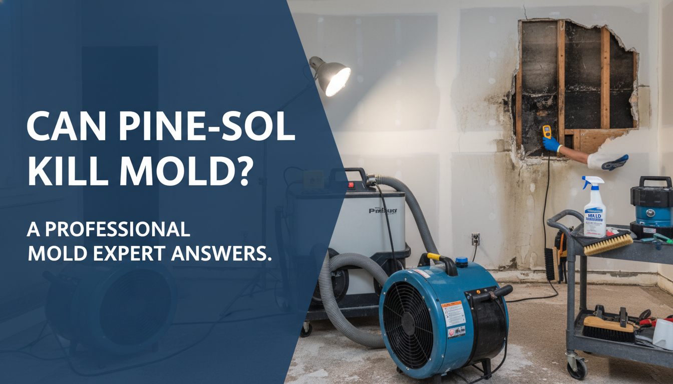 Can Pine-Sol Kill Mold? A Professional Mold Expert Answers | Cleaner ...