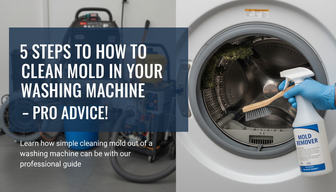 5 Steps to How to Clean Mold In Your Washing Machine – Pro Advice ...
